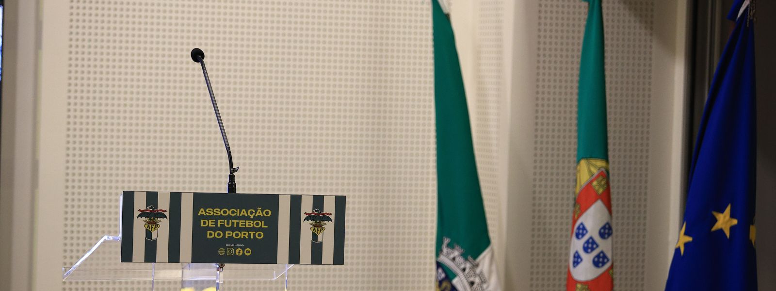 Conferência de imprensa oficial da Final da Taça AF Porto de Futebol ...